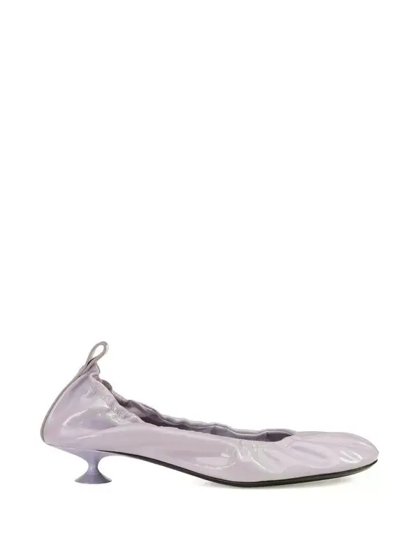 SERGIO ROSSI Gathered Pumps - Purple
