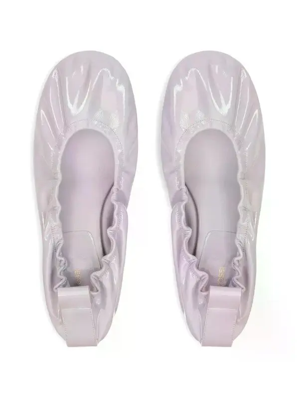 SERGIO ROSSI Gathered Pumps - Purple