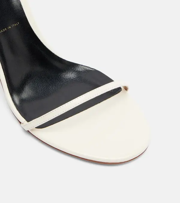 TOM FORD Vertigo Patent Leather Sandals - White