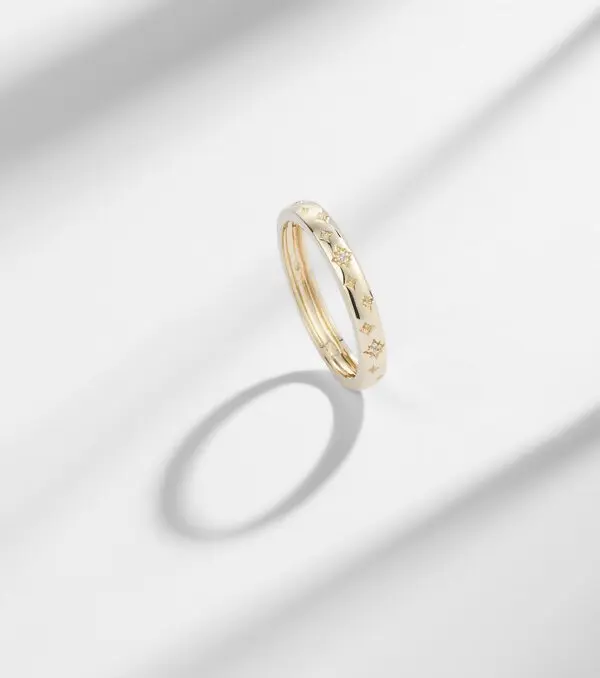 STONE AND STRAND Northern Star 14kt Diamond Ring