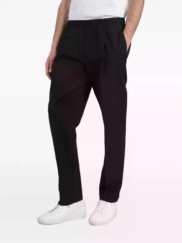GREYED Elasticated Waist Trousers - Black