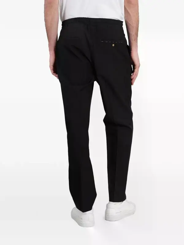 GREYED Elasticated Waist Trousers - Black
