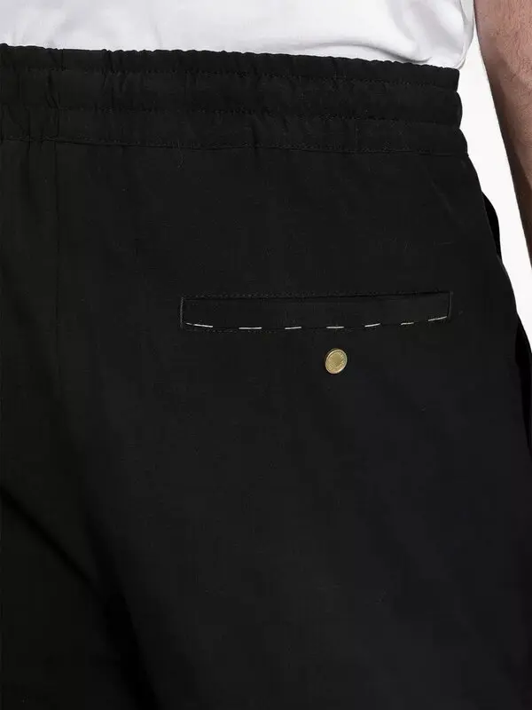 GREYED Elasticated Waist Trousers - Black