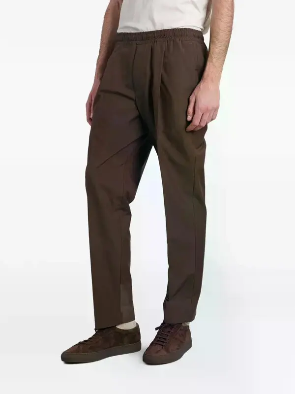 GREYED Ali Pleated Trousers - Brown