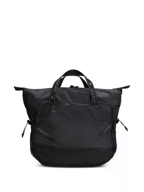 AND WANDER Ripstop Logo-print Tote Bag