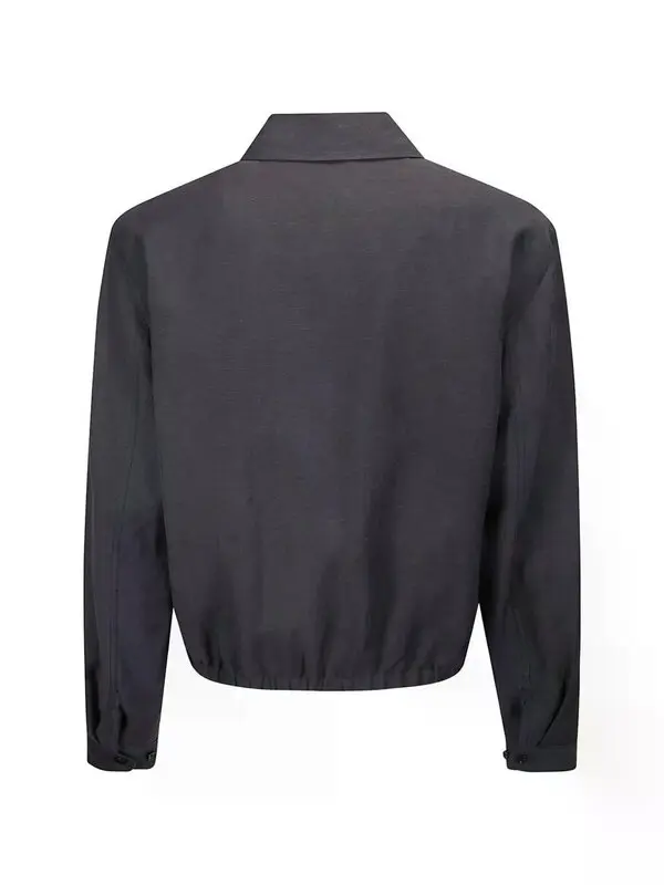 LEMAIRE Zip-up Blouson Jacket - Grey