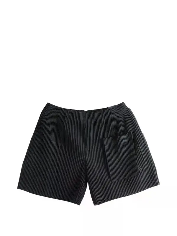 Issey Miyake Pleated Bermuda Shorts