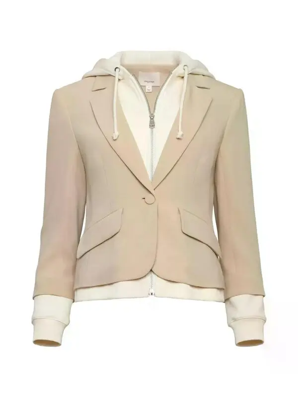 Cinq À Sept Le Petit Khloe Layered Blazer - Neutrals