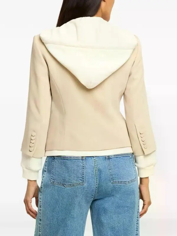 Cinq À Sept Le Petit Khloe Layered Blazer - Neutrals