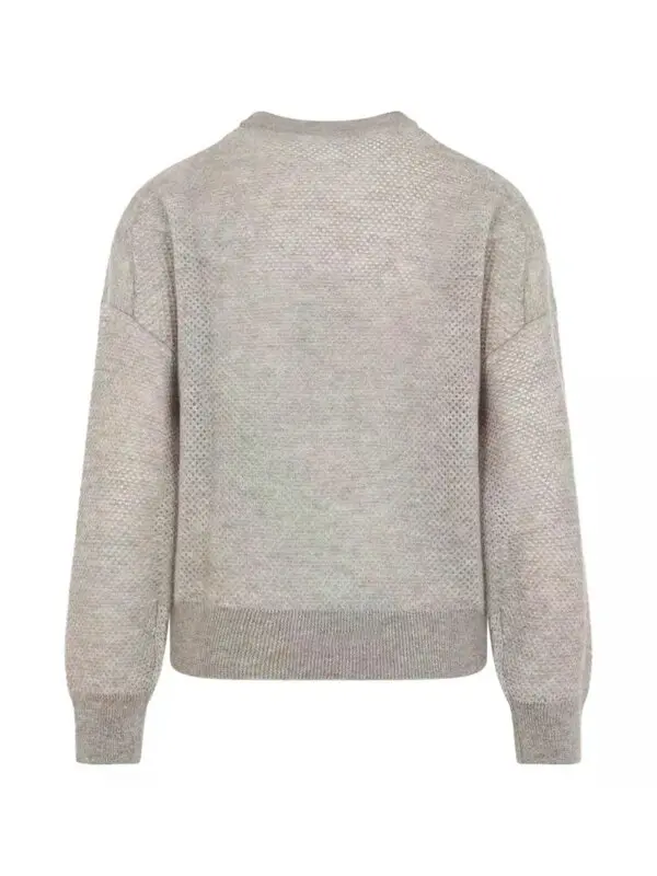 Brunello Cucinelli Open-knit Sweater - Neutrals