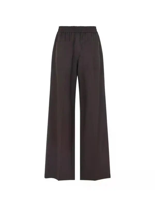 Brunello Cucinelli Elasticated-waist Wide Leg Trousers