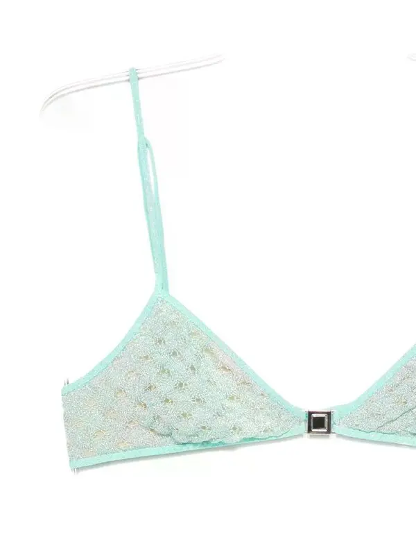 Missoni Metallic-effect Bikini - Blue