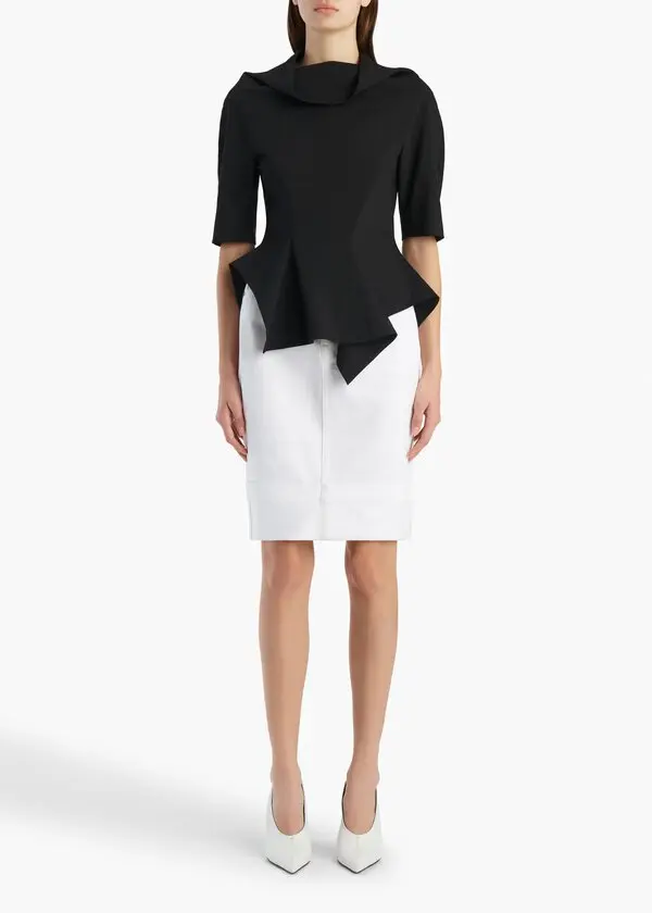 Khaite Kendra Skirt - White