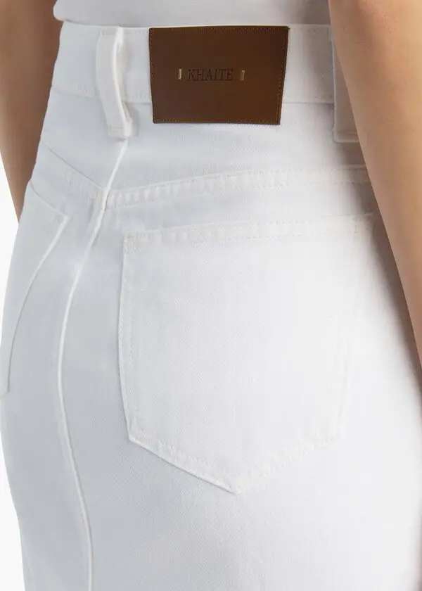 Khaite Kendra Skirt - White