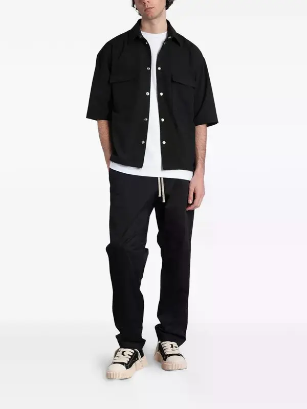 STATE OF ORDER Half Short-sleeve Press-stud Shirt