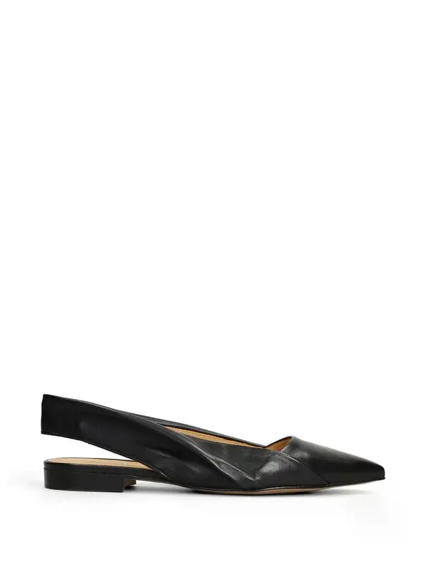 ALCHIMIA Pointed-toe Slingback Ballet Flats