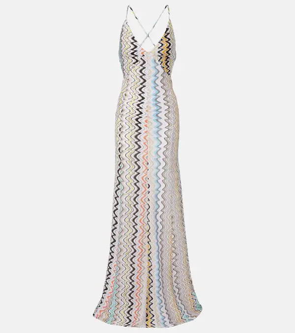 Missoni Wave Maxi Dress - Multicoloured