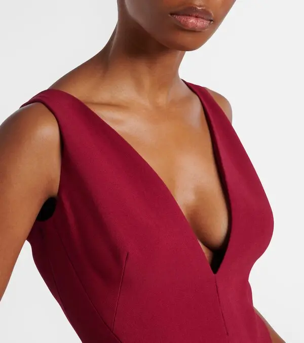 Givenchy Asymmetrical Draped Maxi Dress