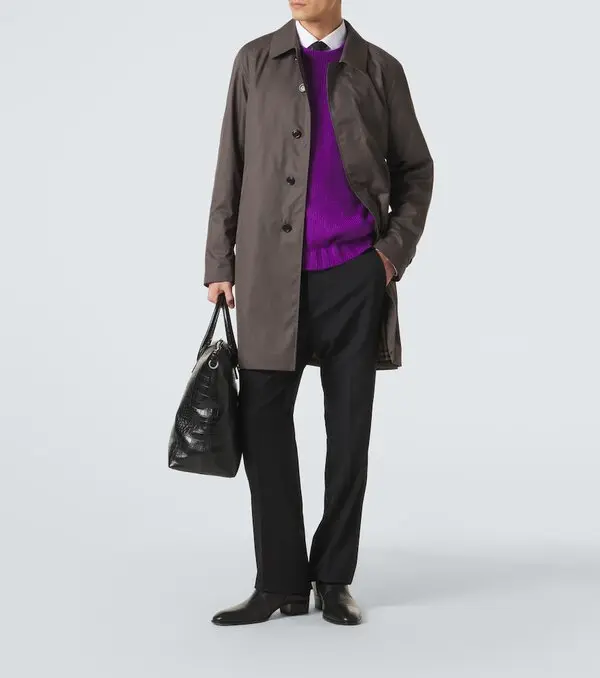 Burberry Cotton Car Coat