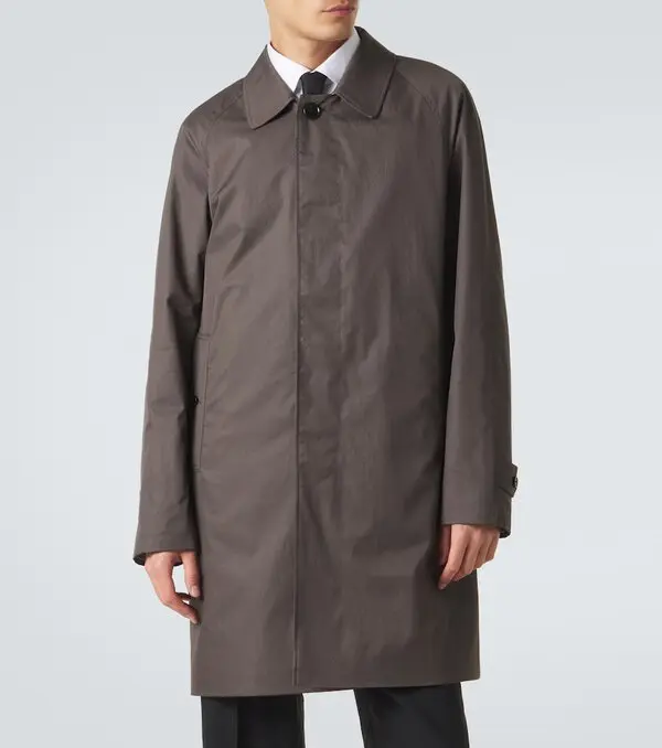 Burberry Cotton Car Coat