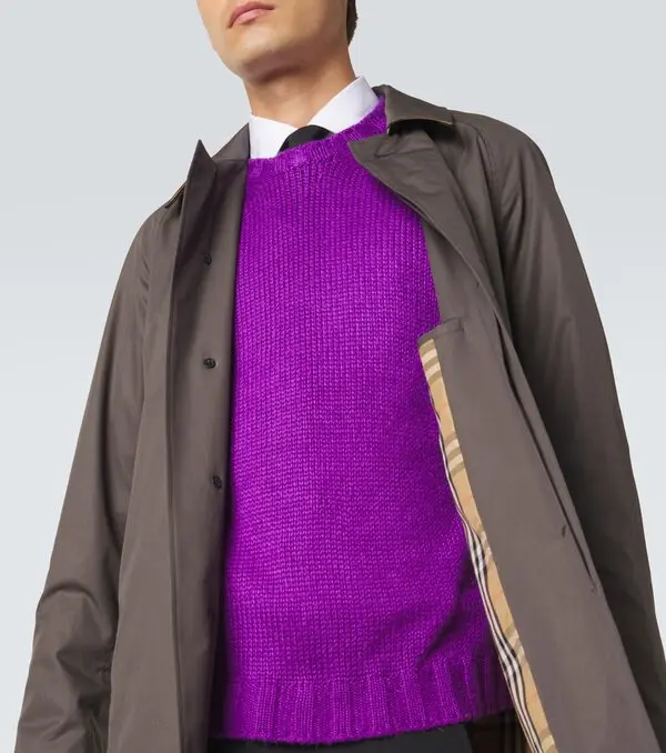 Burberry Cotton Car Coat