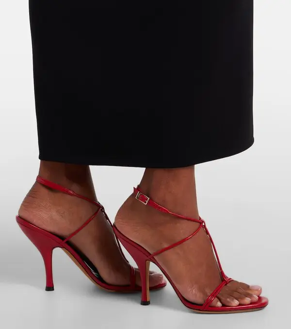 JUDE Mixer Leather Slingback Sandals
