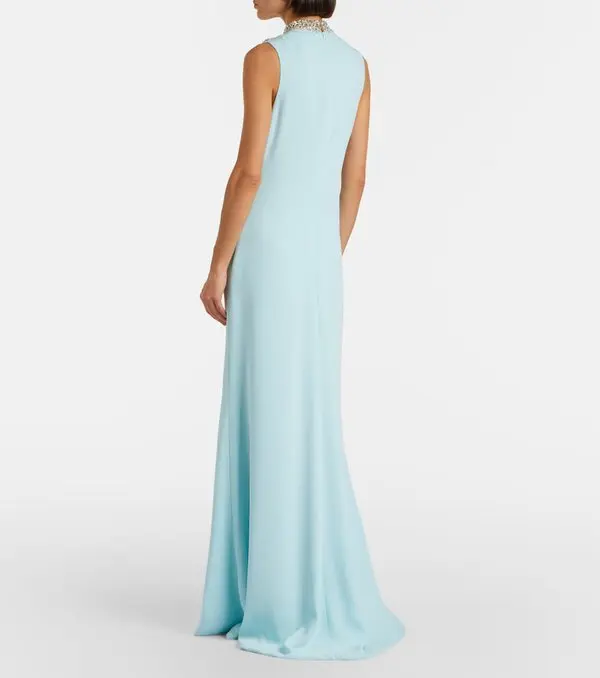 Costarellos Embellished Gown