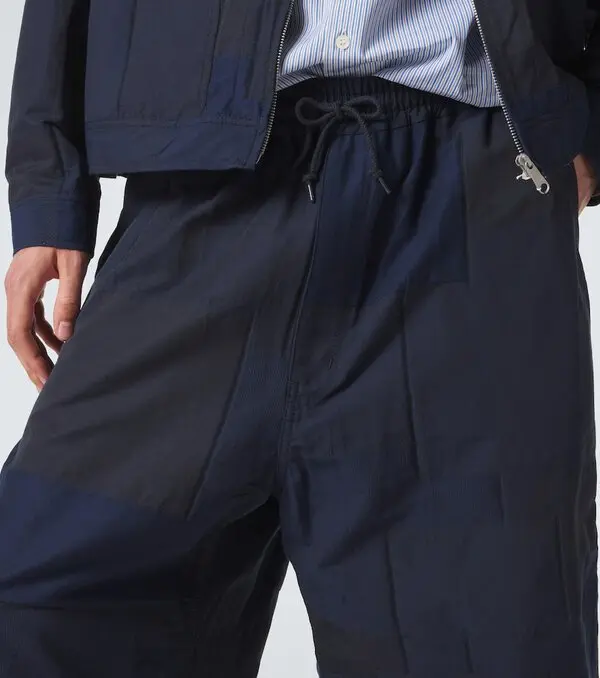 Comme Des Garçons Cotton-blend Bermuda Shorts