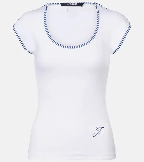 Jacquemus Espiral Cotton Jersey T-shirt