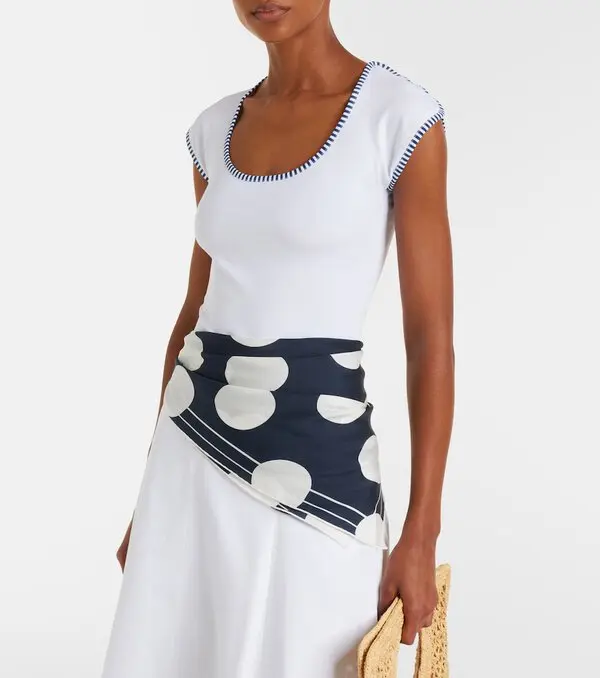 Jacquemus Espiral Cotton Jersey T-shirt