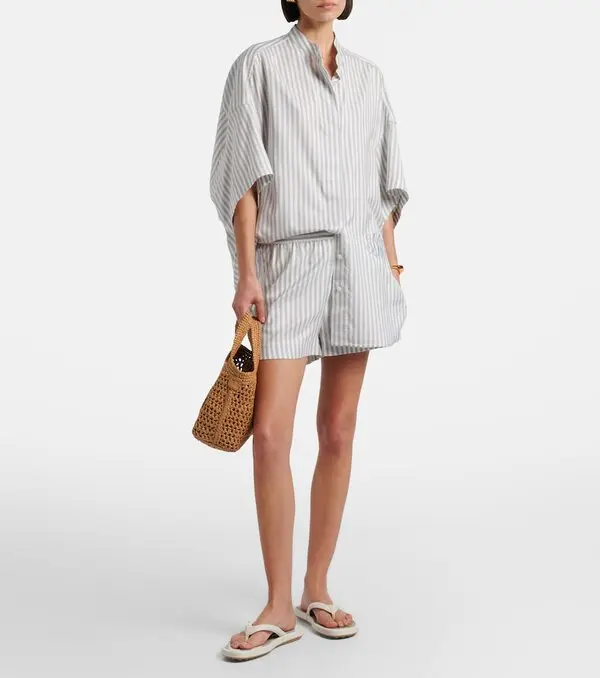 TOD'S Leather Thong Sandals