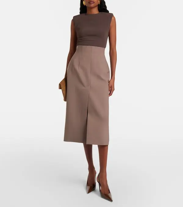 MUGLER High-rise Pencil Skirt