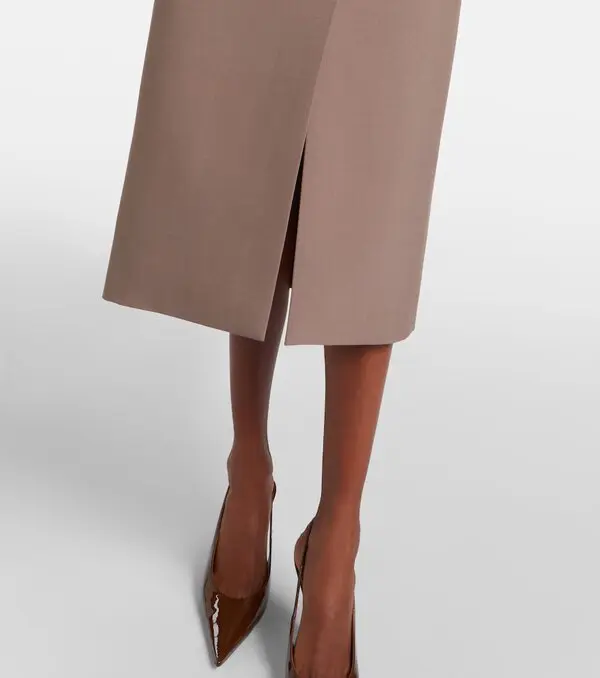 MUGLER High-rise Pencil Skirt
