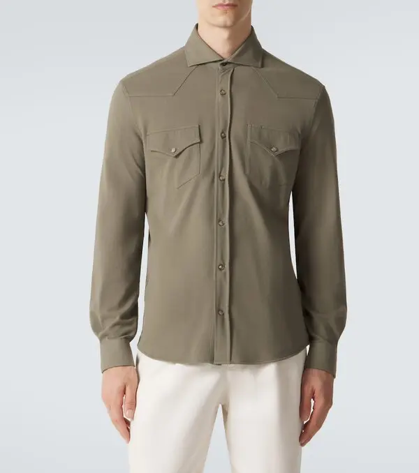 Brunello Cucinelli Cotton Overshirt