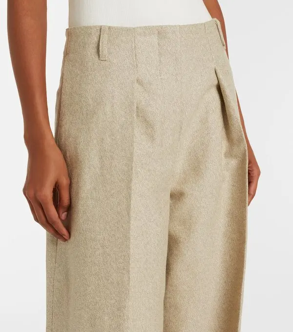 Jacquemus Ovalo Barrel-leg Pants
