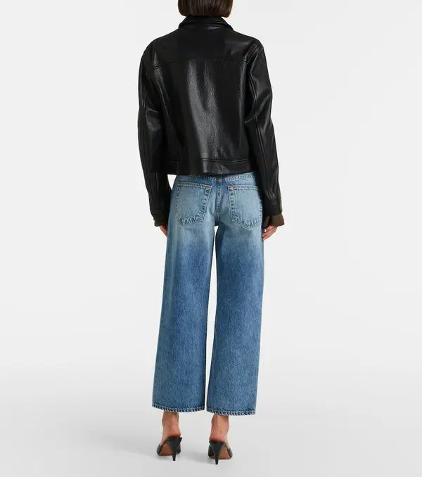 SLVRLAKE Hunter Cropped Straight Jeans
