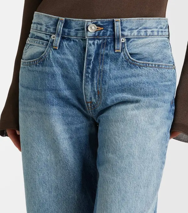 SLVRLAKE Hunter Cropped Straight Jeans