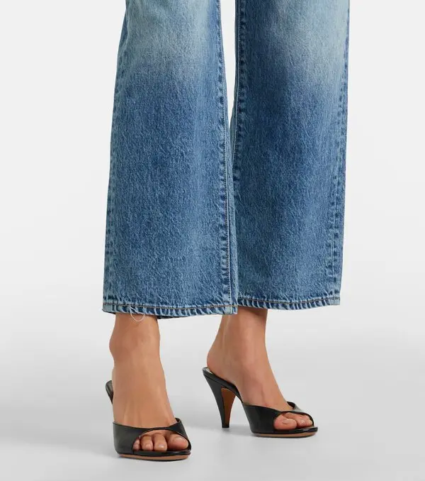 SLVRLAKE Hunter Cropped Straight Jeans