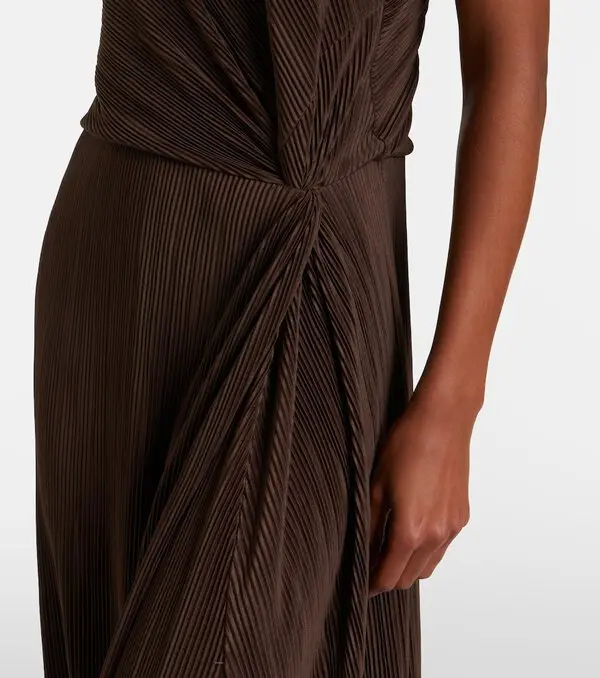 Vince Pleated Midi Dress