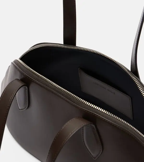 AESTHER EKME Cosmo Medium Leather Bowling Bag