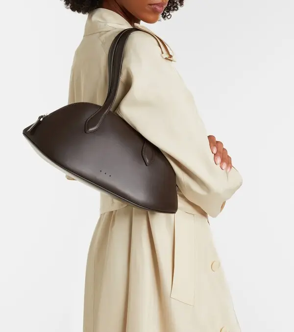 AESTHER EKME Cosmo Medium Leather Bowling Bag