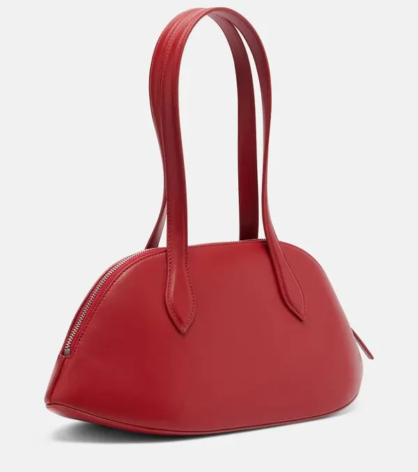 AESTHER EKME Cosmo Medium Leather Bowling Bag - Red