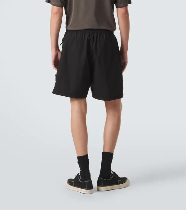 Stone Island Compass Cotton-blend Shorts