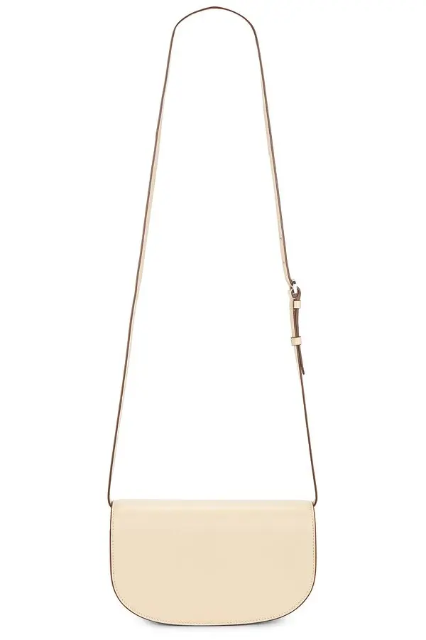 Savette Tondo Crescent Bag - Bone