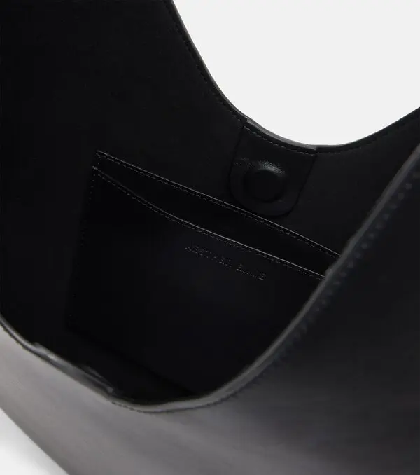 AESTHER EKME Medium Leather Shoulder Bag - Black