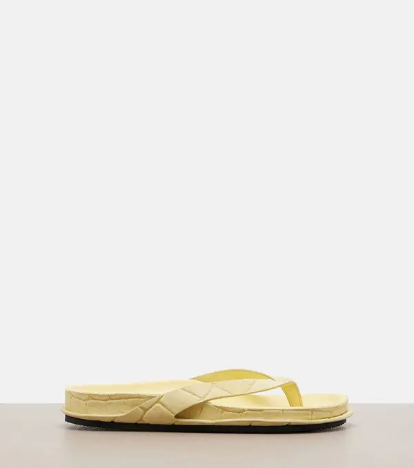 Jacquemus Tatanes Suede Thong Sandals