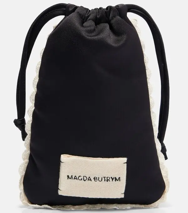 Magda Butrym Logo Round Sunglasses