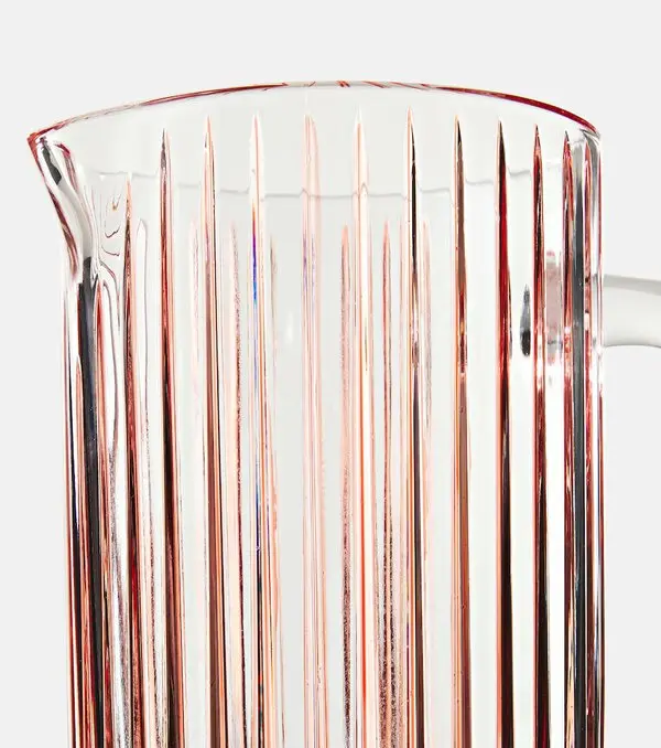LES-OTTOMANS Striped Crystal Jug