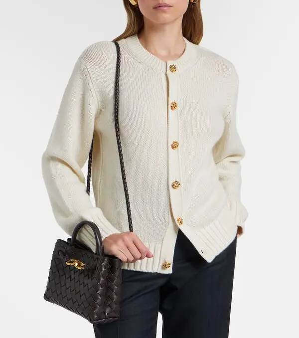 Bottega Veneta Andiamo Mini Woven Leather Bag - Brown
