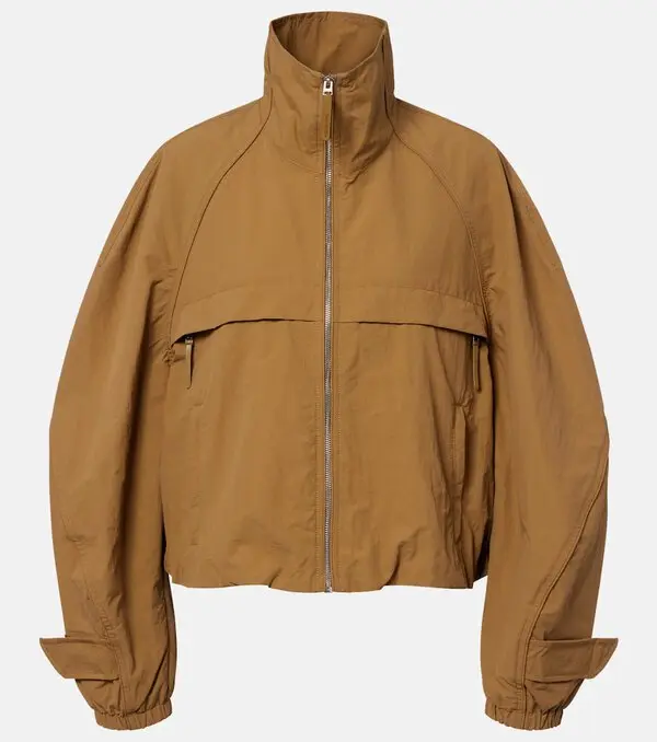 Acne Studios Logo Jacket - Brown